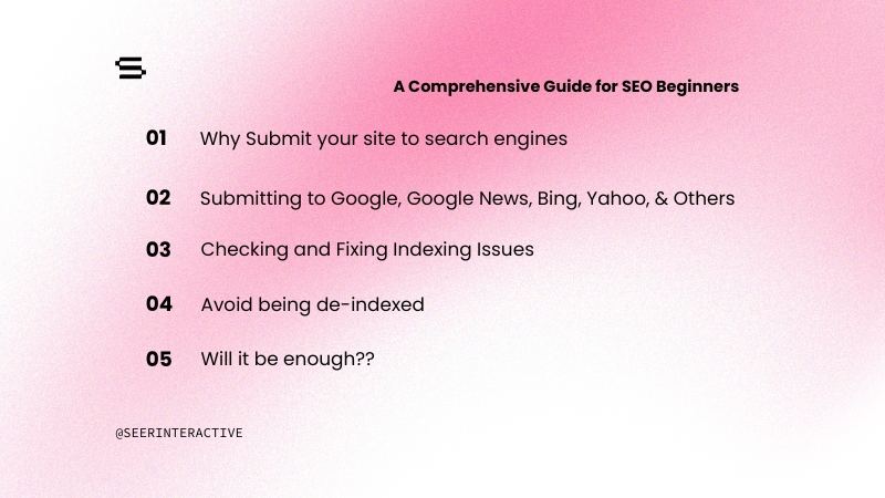 How to Submit a Website To Search Engines | Seer Interactive